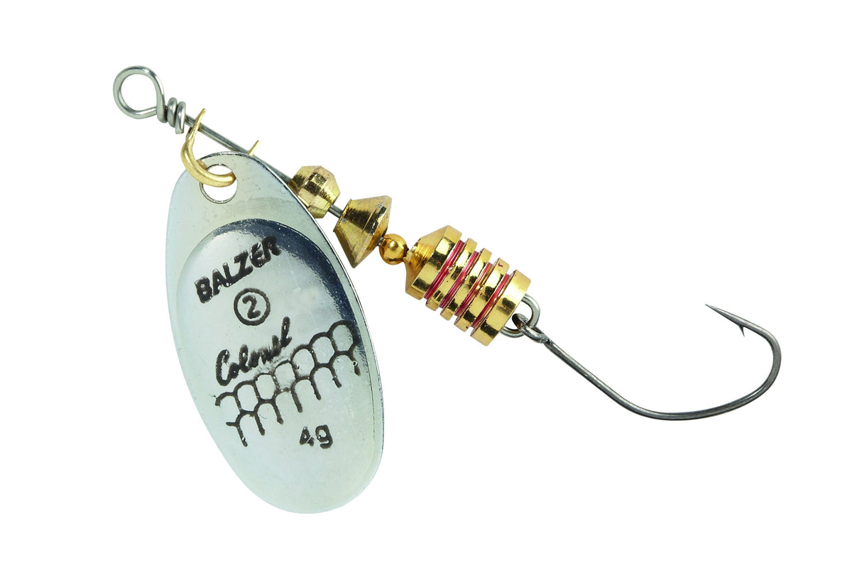Colonel Classic Trout Spinner Single Hook Trout Lures – Balzer Fishing